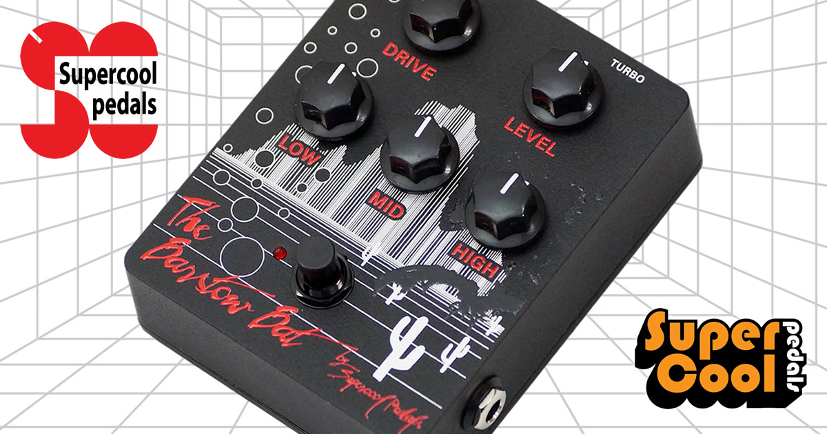Supercool Pedals The Barstow Bat LTD BLACK - 株式会社 futureflux
